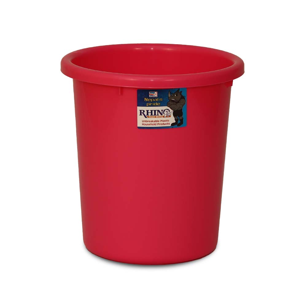 Super Strong Rhino Dustbin Bucket 7/12 Ltr - Bagmatiplastic