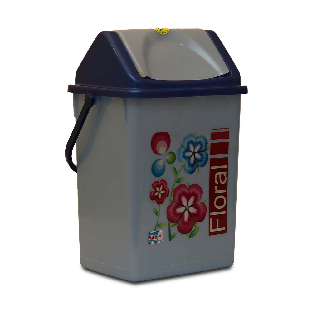 Best Rectangular Plastic Swing Bin Printed - Bagmatiplastic