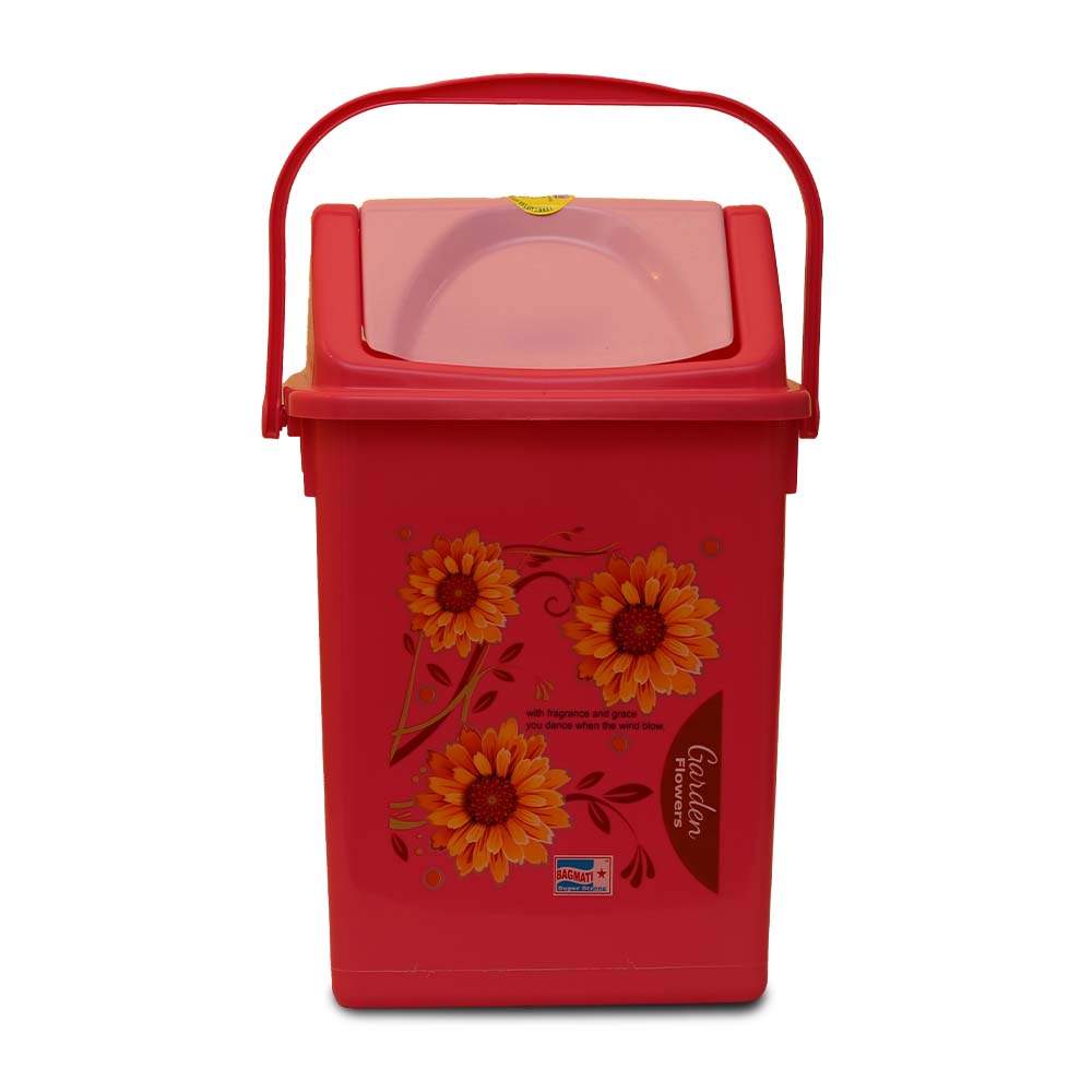 Best Rectangular Plastic Swing Bin Printed - Bagmatiplastic