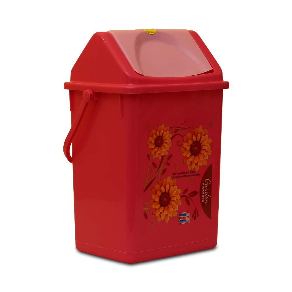 Best Rectangular Plastic Swing Bin Printed - Bagmatiplastic