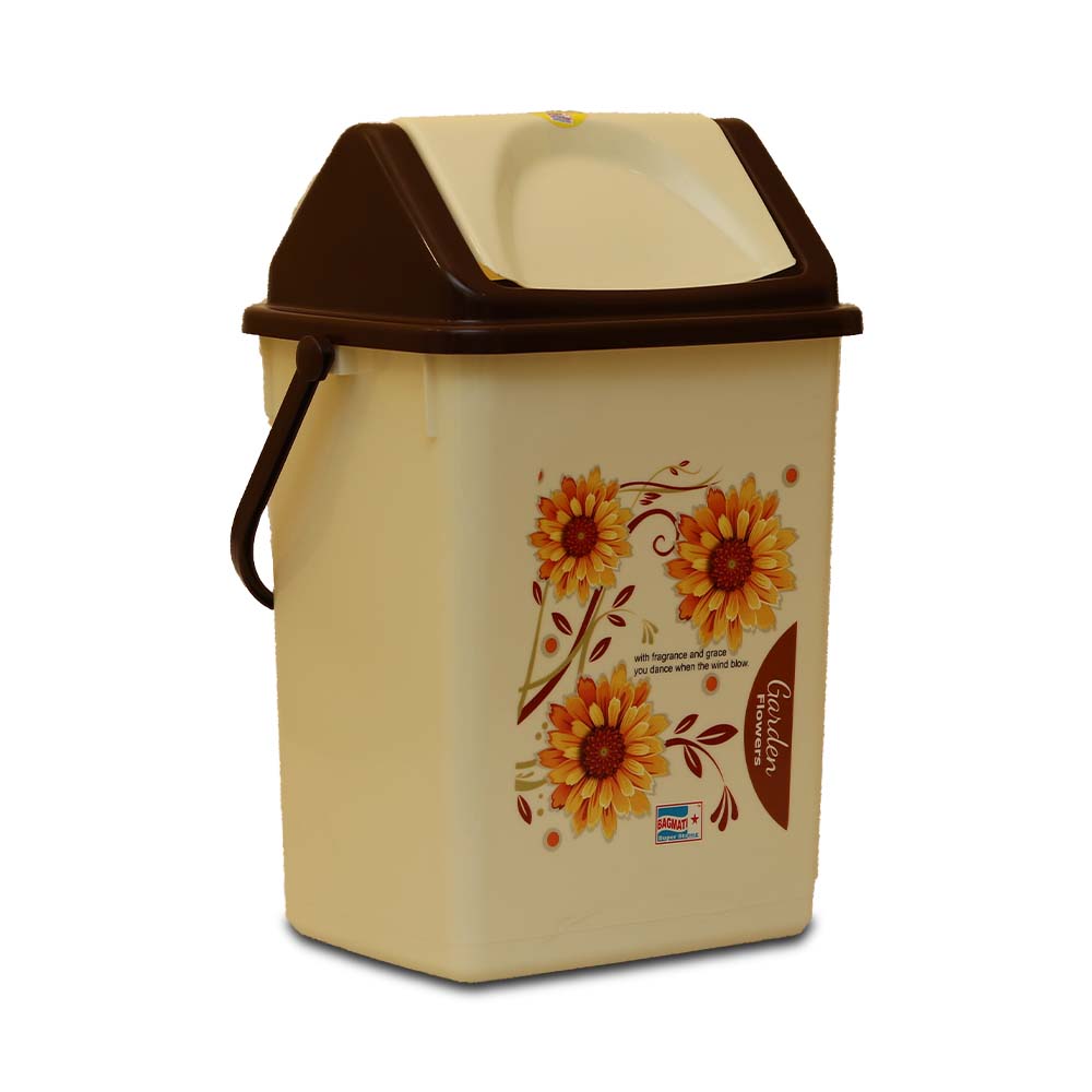 Best Rectangular Plastic Swing Bin Printed - Bagmatiplastic