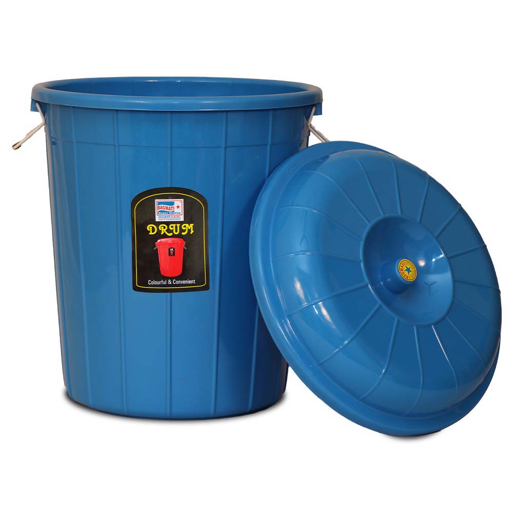 Best Plastic Drum With Lid 32 Ltr - Bagmatiplastic