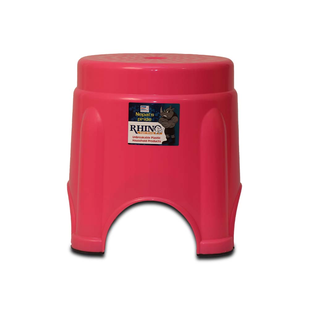 Strong Rhino Bahubali Plastic Stool For Home - Bagmatiplastic