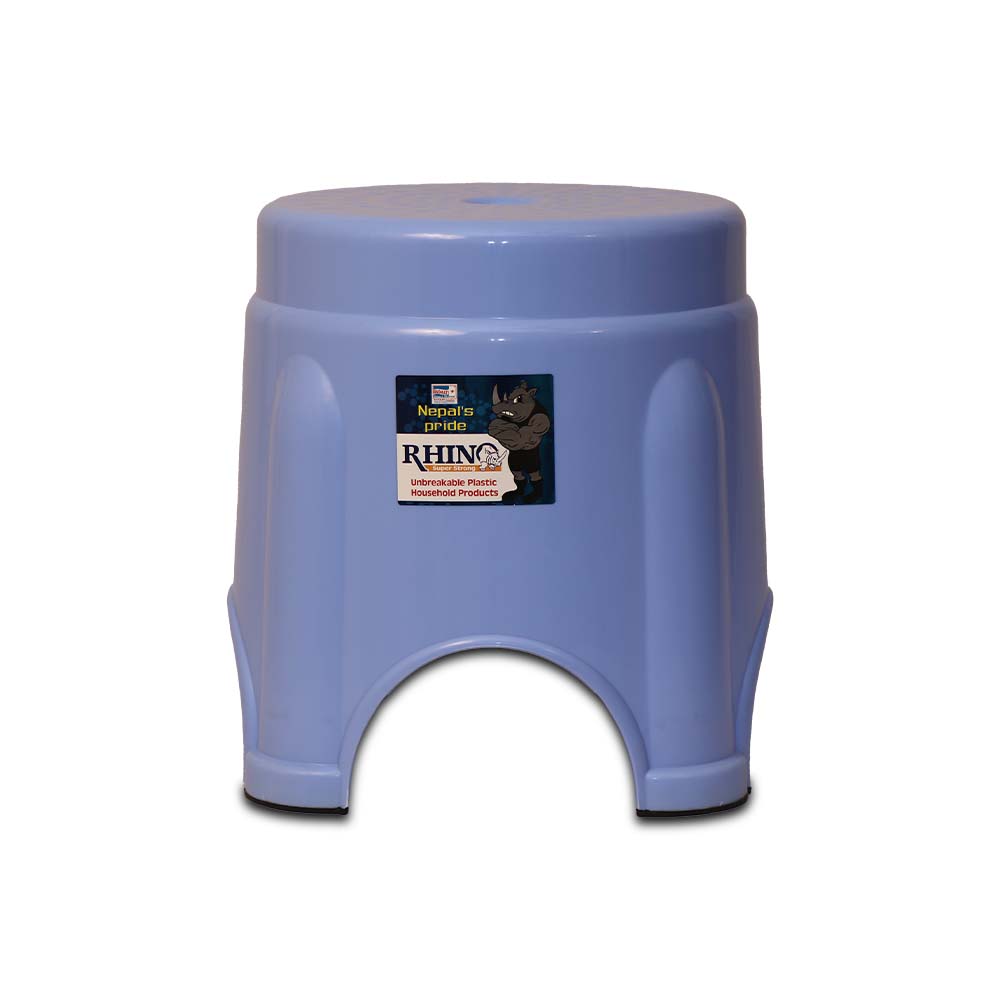 Strong Rhino Bahubali Plastic Stool For Home - Bagmatiplastic